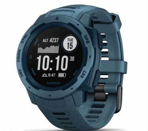 Часы Garmin Instinct Rugged Lakeside Blue