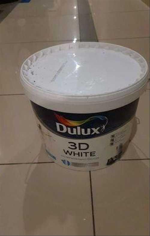 Краска интерьерная Dulux 3D White 10л