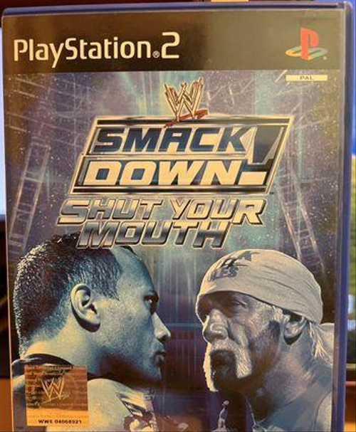 WWF SmackDown Shut Your Mount PS2 Лицензия