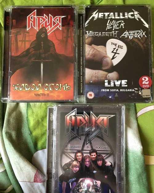 DVD Metallica,Ария