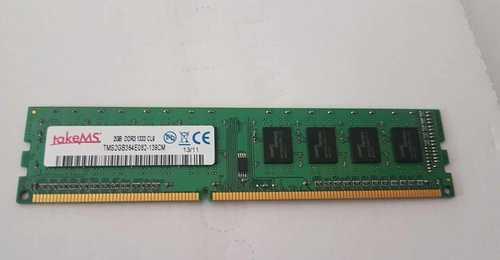 Оперативная память takeMS 2GB DDR3 1333 CL9