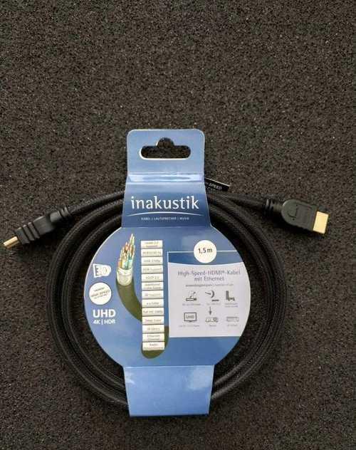 Inakustik hdmi 2.0 UHD 4К