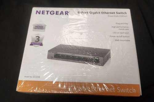 Коммутатор netgear GS308