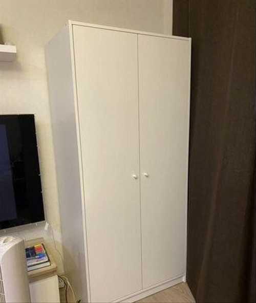 Шкаф IKEA kleppstad белый