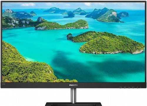 27" Монитор Philips 278E1A черный 4K 2160p