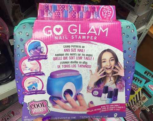 Маникюрный набор Go Glam nail stamper