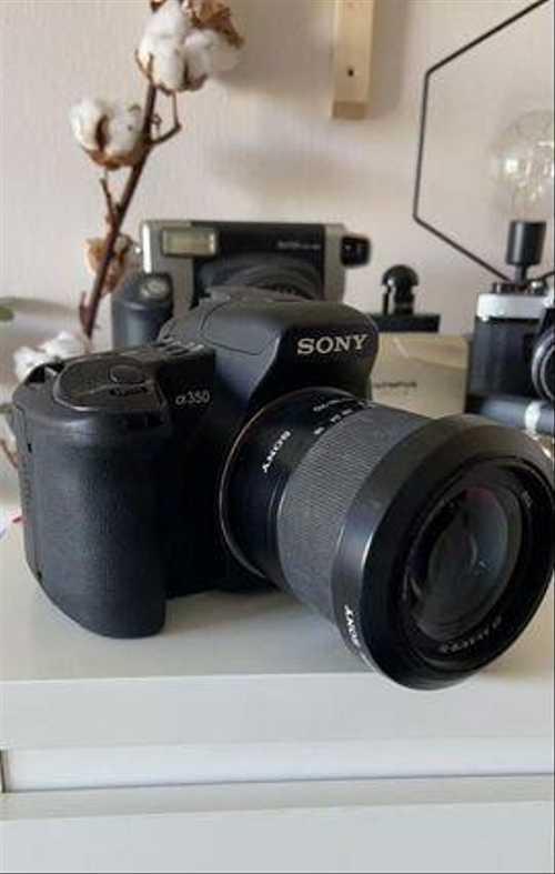 Зеркальный фотоапарат Sony a350