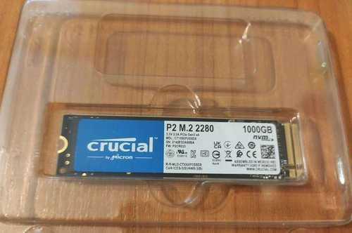 Жёсткий диск Crucial P2 M2 2280 SSD 1TB