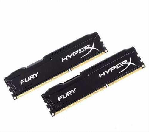 Оперативная память DDR3 hyperx 4GB 2 шт