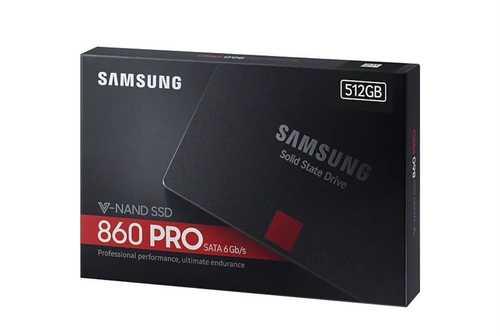 SSD накопитель samsung 860 Pro 512Гб