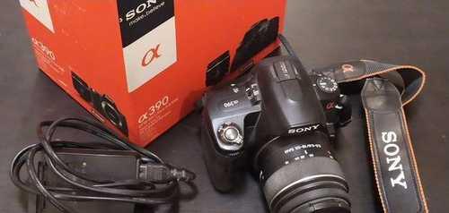 Зеркальный фотоапарат Sony Alpha dslr-A390 Kit