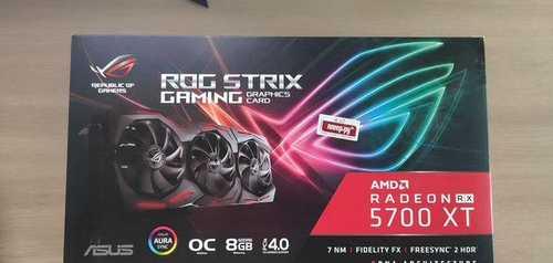 Asus strix RX 5700 XT + Водоблок bykski