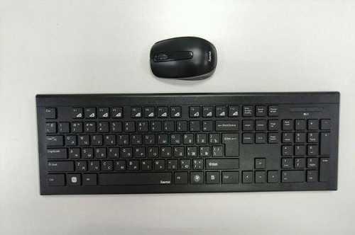 Беспроводная клавиатура и мышь Hama xx050426