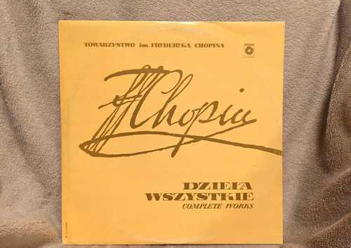 Виниловая пластинка Chopin Etudes Шопен этюды