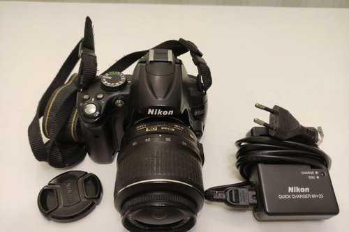 Nikon D5000 + объектив AF-S DX nikkor 18-55мм