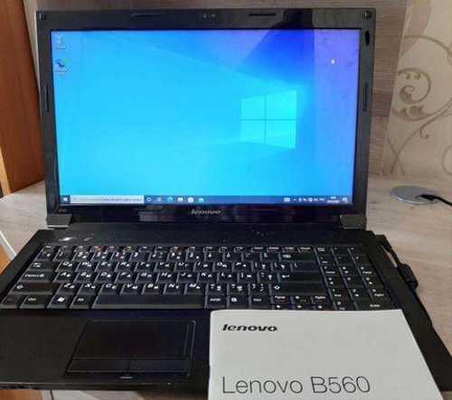 Ноутбук lenovo В560, г в. 2010