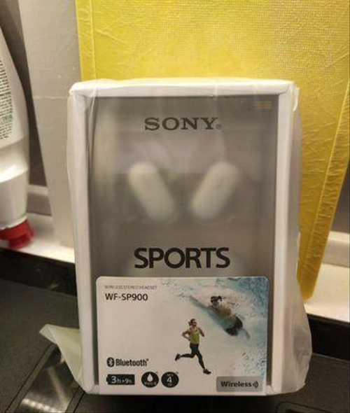 Беспроводные наушники sony wf-sp900