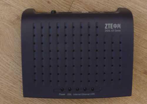 Модем(роутер) ZTE zxdsl 831A I