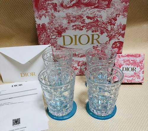 Стакан хрустальный Dior 4 шт