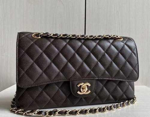 Cумка Chanel Double Flap Caviar 25 оригинал
