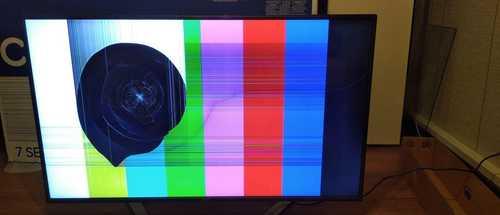 Телевизо 3D (140см.) LG 55LA620V разбита матрица