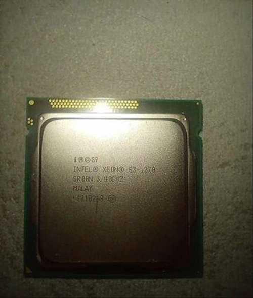 Процессор Xeon 1270 (i7 2600, 1155)