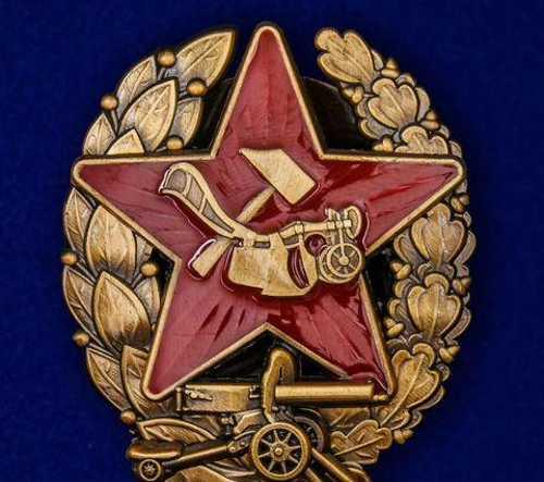 Знак Красный командир пулеметных частей ркка (1918