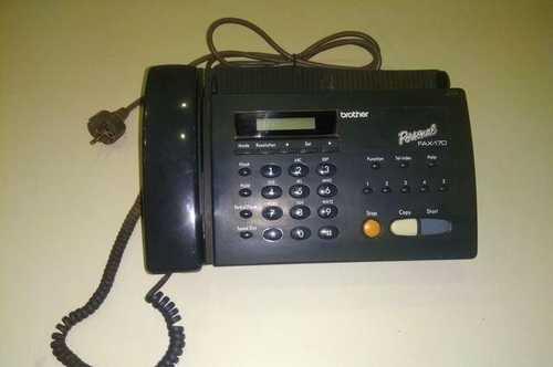 Телефон-факс brother fax-170
