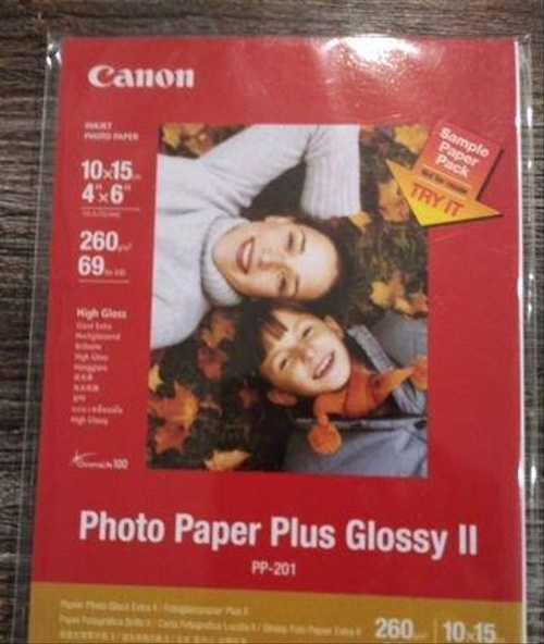Фотобумага Canon Plus Glossy II PP-201