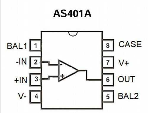 Alfa AS-401A одноканальный гибридный оу