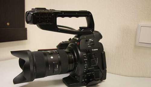 Canon C100 + Sigma 18-35 1.8
