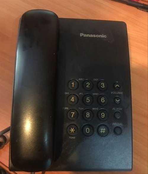 Стационарный телефон Panasonik KX-TS2350UAB