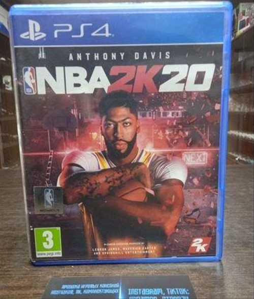 NBA 2K20. Диск Sony Playstation 4 PS4 PS