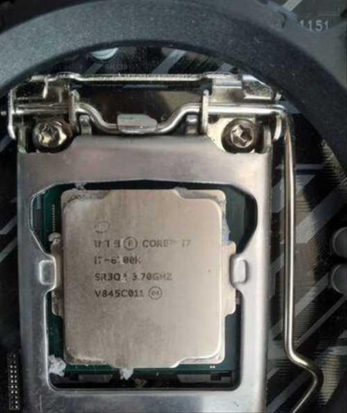 Связка Intel Core I7-8700K DDR4 8GB Gigabyte Z370