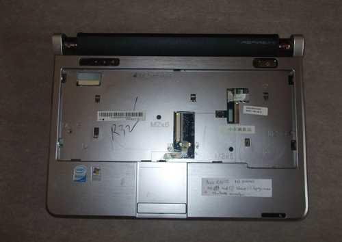 Нижняя часть нетбука Acer KAV10 с рабочей MB