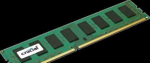 Crucial 2GB dimm DDR3 12800
