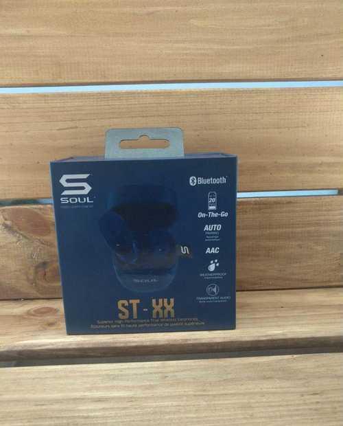 Наушники TWS soul ST-XX синие