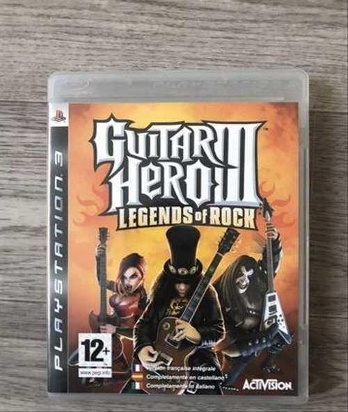 Guitar Hero III Legends of Rock (PS3)