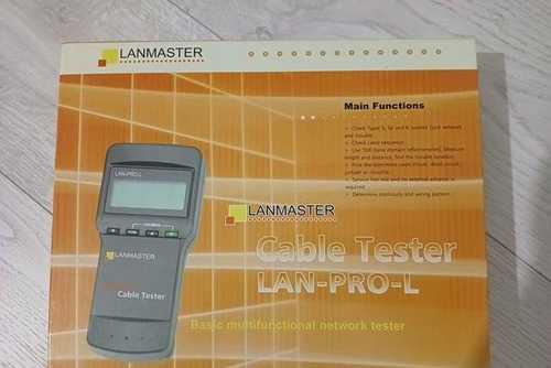 Кабельный тестер Lanmaster Cable Tester LAN-PRO-L