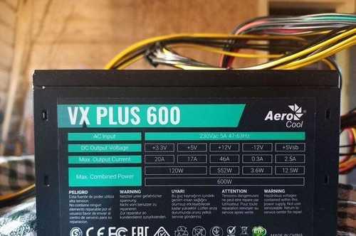 Aerocool vx 600 plus | Festima.Ru - Мониторинг объявлений