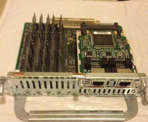 Cisco NM-HDV + vwic-2MFT-E1 + 5pvdm12 Voice bundle