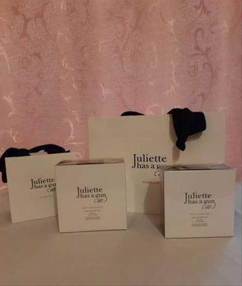 Juliette Has A Gun - фирменный пакет