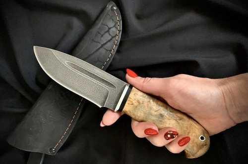 Нож «Шкурник», сталь хв5, рукоять карелка