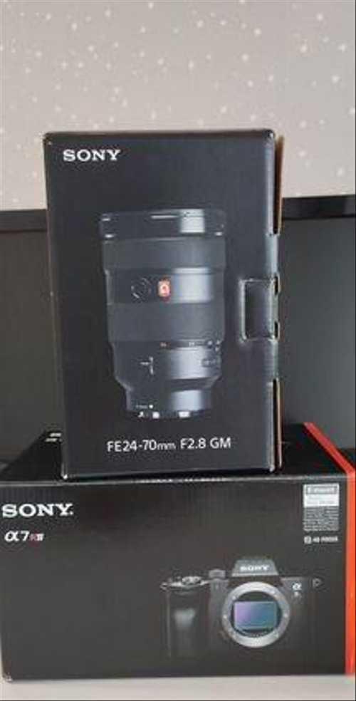 Фотоаппарат sony a7r4 Объектив Sony FE 24-70mm f/2