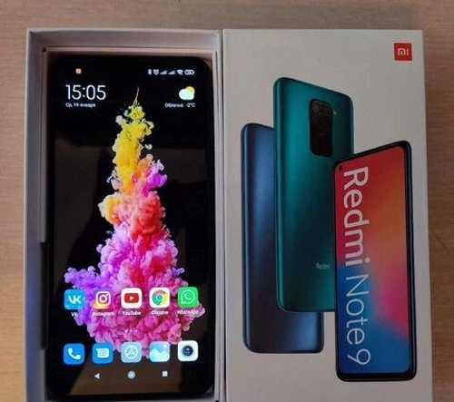 Xiaomi Redmi Note 9 NFC 4/128 гб