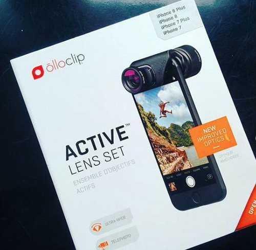 Объектив Olloclip Active Lens для iPhone 8/7/Plus