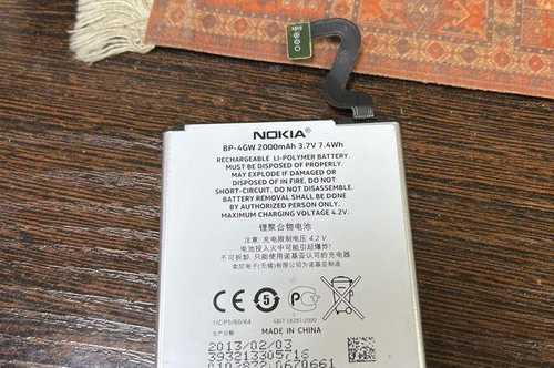 Аккумулятор Nokia 920 Rm-821 BP-4GW оригинал