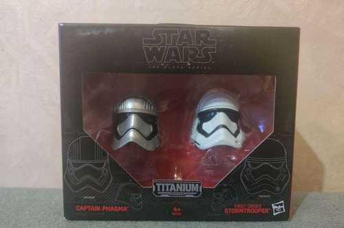 Star wars black series металлические мини шлемы