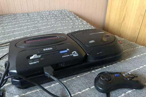 Sega mega drive 2 + Sega mega cd 2