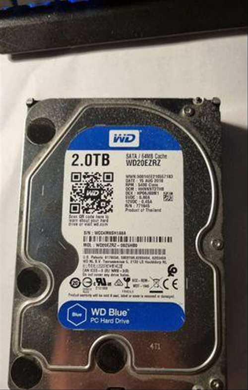 Жесткий диск Western Digital 2TB и 1 TB